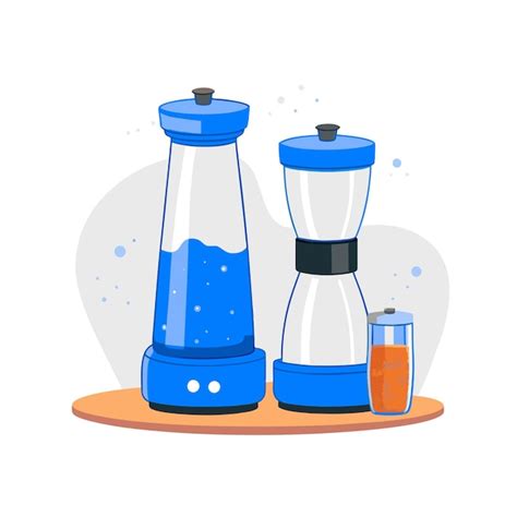 Premium Vector Electric Kitchen Machine Concept Illustration