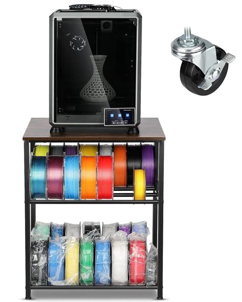 3d Printer Stand With Filaments Storage 3d Printer Table Filament