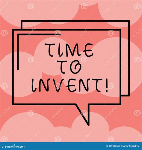 Writing Note Showing Time To Invent Business Photo Showcasing Invention Of Something New