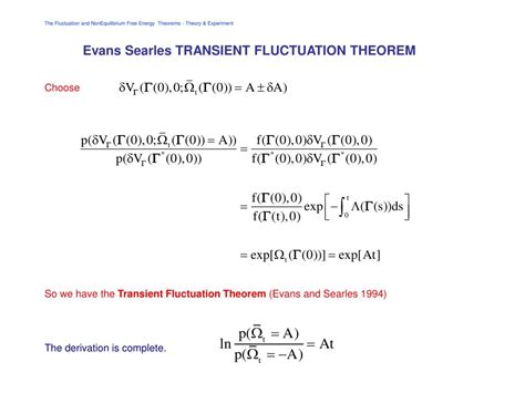 Ppt Fluctuation Theorem Roughly Powerpoint Presentation Free Download Id533076
