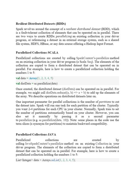 Function Spark Pdf Apache Spark Apache Hadoop