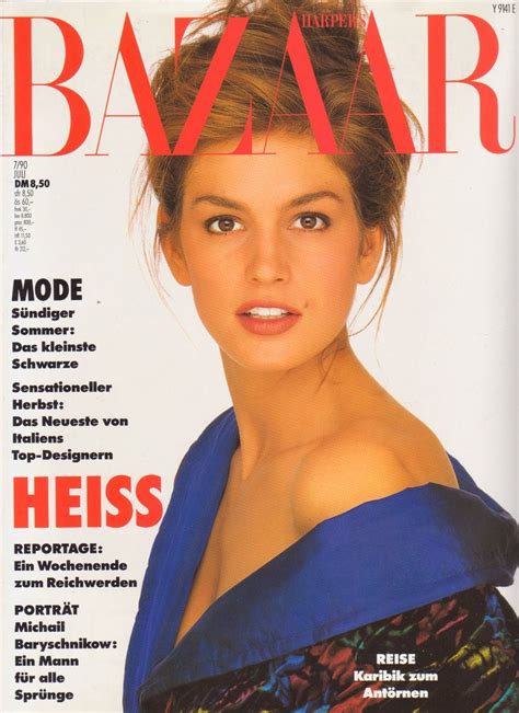 Pin By Simona On Cindy Cindy Crawford Supermodels Fashion Magazine