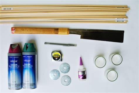 DIY Cubed Outdoor Candle Lanterns