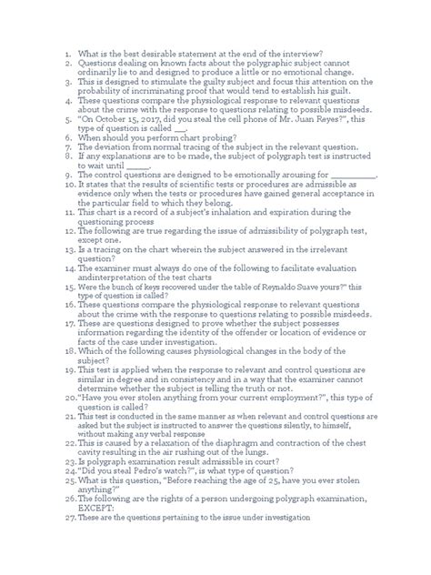Polygraph 3 Qfinal Pdf Polygraph Question