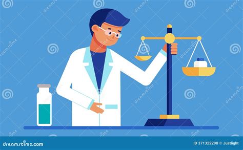 Specific Gravity Test Multi Color Concept Icon Vector Illustration