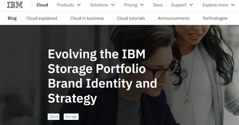 Evolving The Ibm Storage Portfolio Brand Identity And Strategy
