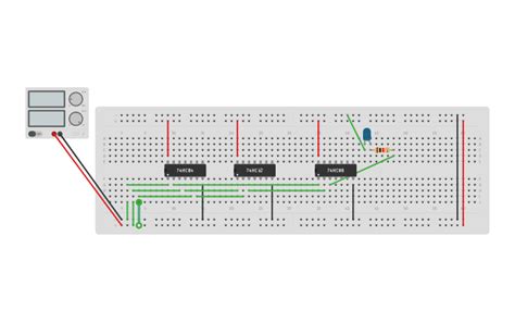Circuit Design Lab 3 A B C Tinkercad