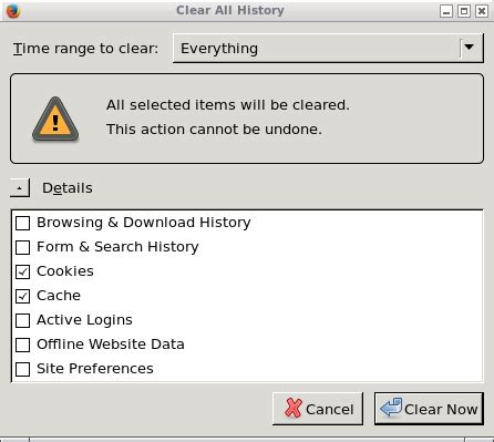 Ubuntu Tweak And Mozilla Firefox And Thunderbird Cache Ask Ubuntu