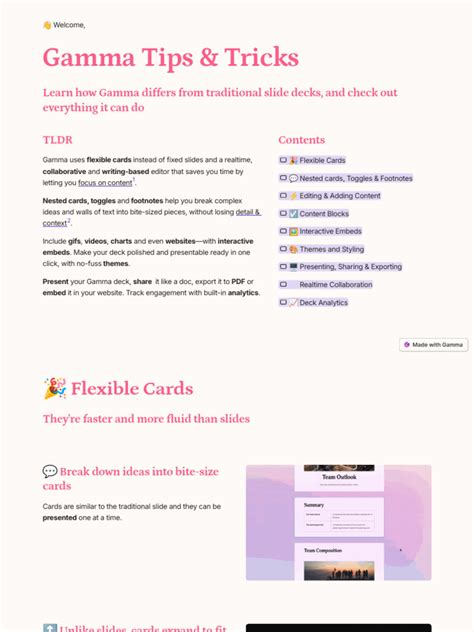 Gamma Tips And Tricks Pdf You Tube Software
