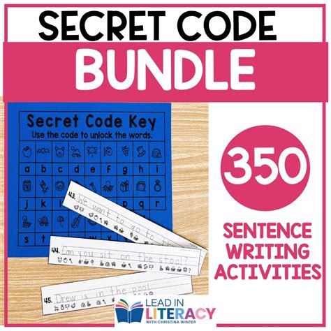 secret code phonics center yearlong bundle lead in literacy