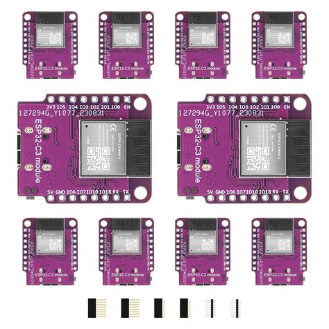 Amazon Com YEJMKJ 10pcs ESP32 C3 Mini Development Board For Arduino IDE 4MB Flash ESP32 C3