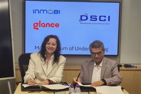 Celebrating The Global Cybersecurity InMobi And DSCI Unveil Partnership Cybersecurity Education