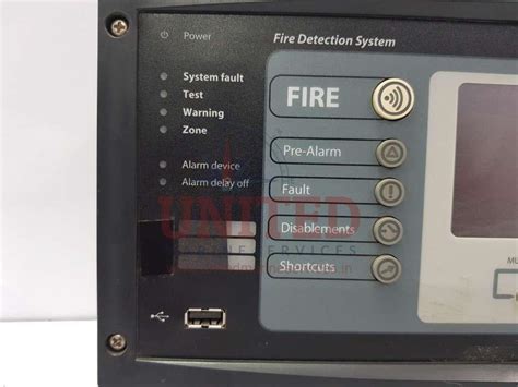Consilium Fire Detection System 5100195 20a 24 Vdc United Marine Services