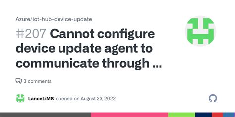 Cannot Configure Device Update Agent To Communicate Through A Proxy