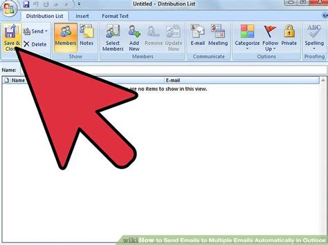 how to send emails to multiple emails automatically in outlook