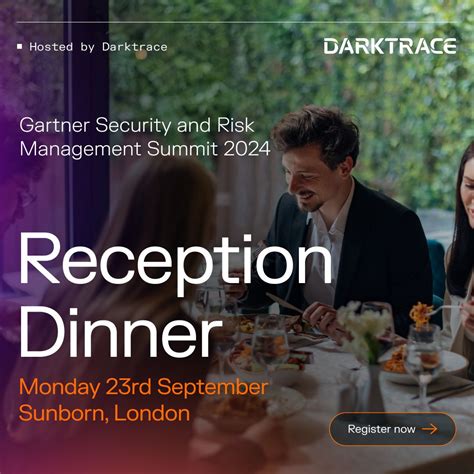 Darktrace On Linkedin Are You Attending The Gartner Security And Risk Management Summit Next…