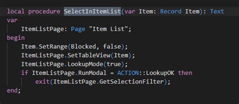Function Expose Page 31 Item List Selectinitemlist · Issue 5520 · Microsoftalappextensions