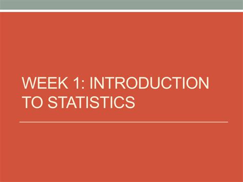 introduction to statistics basic concepts and data types