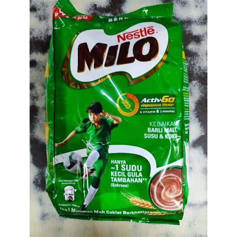 Nestle Milo Activ Go Kg G G Shopee Malaysia