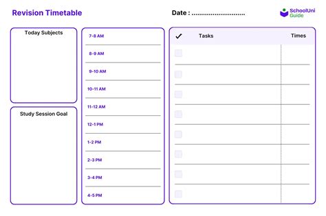 2025 Top 10 Free Revision Timetable Templates Download Now