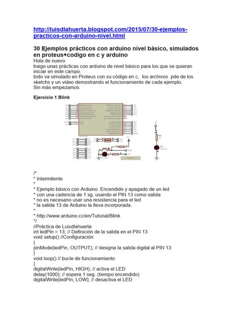 30 Ejemplo S Arduino Proteus Pdf