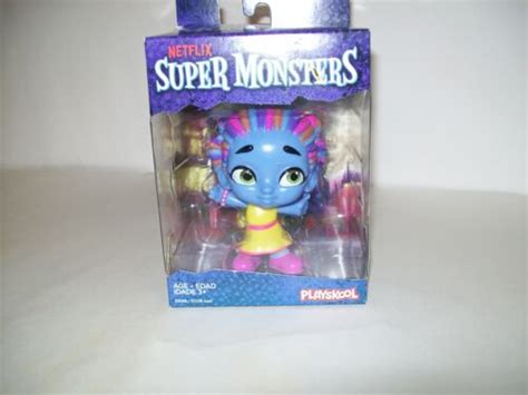 Netflix Super Monsters Zoe Walker Toy Collectible 4 Figure Hasbro New