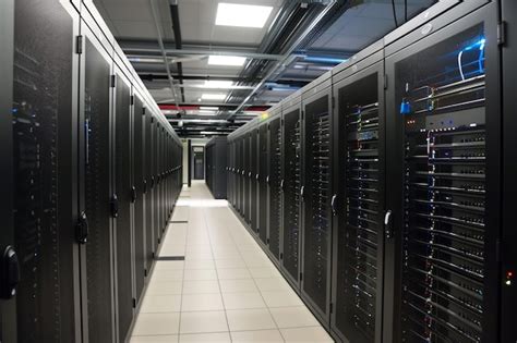 Analyzing The Impact Of Virtualization On Operational Efficiency Premium Ai Generated Image