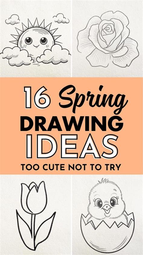 Spring Doodles Easy And Fun Bring Spring To Your Pages