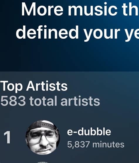 Flexin The Apple Music Replay Sucks Its Doesnt Show The Percentage I