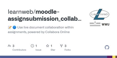 Issues Learnweb Moodle Assignsubmission Collabora Github