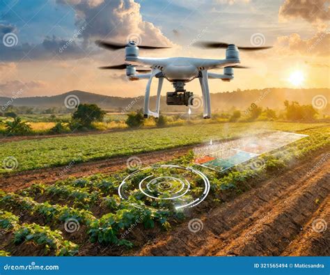 Smart Drones Revolutionize Agriculture Enhancing Crop Monitoring And Management Generated With
