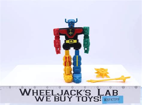 Lion Force Assembler Complete Voltron 1984 Ljn Toys 55 Rubber Action