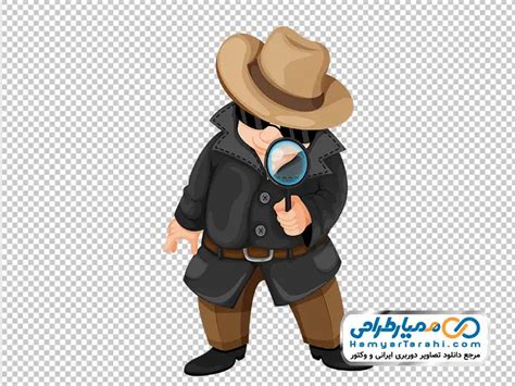 عکس Png کارآگاه با ذره بین 05286795