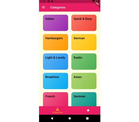 Cooking App Made Using Flutter Framework