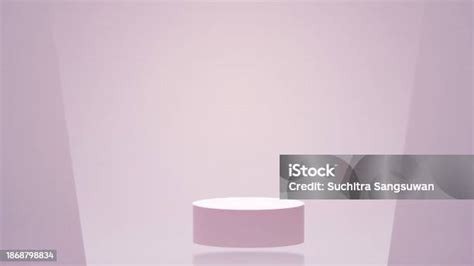 3d 배경 제품은 스포트라이트와 함께 연단 장면을 표시합니다 배경 배경 3d 연단으로 렌더링하여 화장품을 보여줍니다 분홍색 배경에 받침대 디스플레이에 무대 쇼케이스 0명에