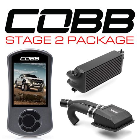 Cobb Tuning Stage 2 Power Package Black Factory Location Intercooler