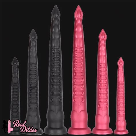 122in 1751in 2145in Long Tentacle Monster Huge Silicone Dildo Real