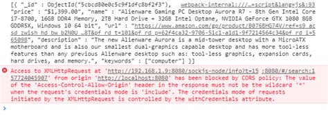 Javascript Accessing Json Elements Of An Array Of Json Objects