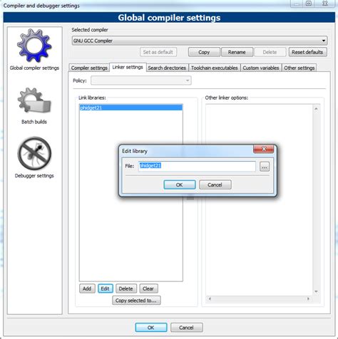 Language C Phidgets Legacy Support