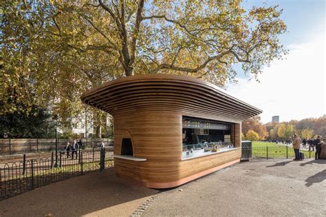 A New Sculptural Park Kiosk Has Opened In London Kiosk Design Architecture Architecture Design A New Sculptural Park Kiosk Has Opened In London Kiosk Design Architecture Architecture Design