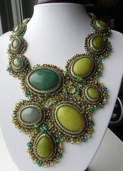 Колье бусы ручной работы Ярмарка Мастеров ручная работа Колье Первоцвет Handmade Big And