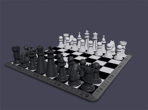3d chess set modular chess board stl files for 3d printers build