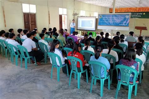 မောက်မယ်မြို့နယ်၌ အမျိုးသမီးများအပေါ် အကြမ်းဖက်မှုပပျောက်ရေး ၁၆ ရက်တာလှုပ်ရှားမှု Gbv