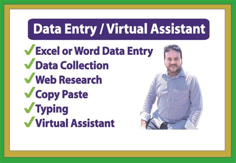 do excel or word formatting data collection web research copy paste