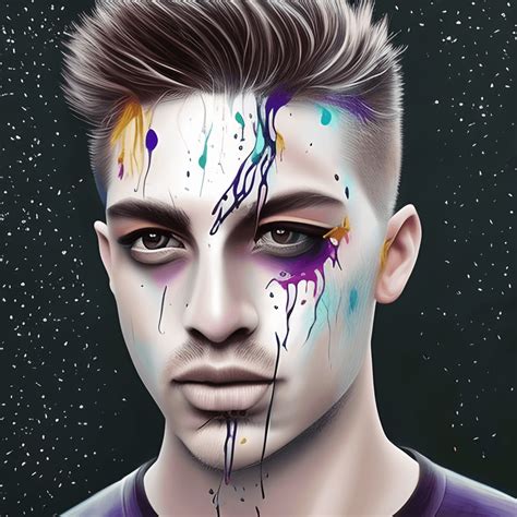 Intensely Handsome Man With Perfectly Chiseled Features · Creative Fabrica