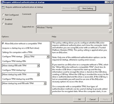 Remote Boot Bitlocker Without A TPM MCB Systems
