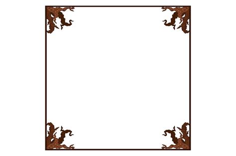 Tree Trunk Ornament Frame Border For Decoration Nature Theme Vector Art At Vecteezy