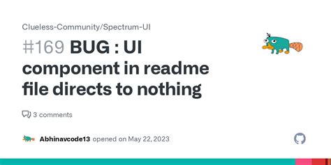 Bug Ui Component In Readme File Directs To Nothing · Issue 169