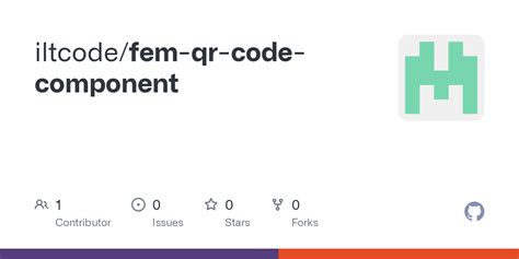 GitHub Iltcode Fem Qr Code Component