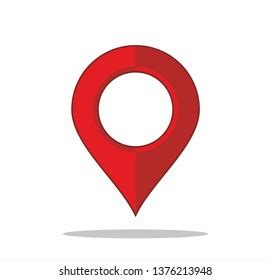 Vector Map Pointer Icon Gps Location Stock Vector Royalty Free Shutterstock